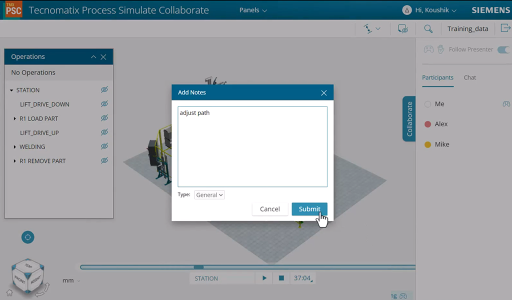 Process Simulate Collaborate